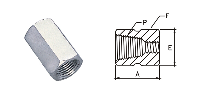 Hex Reducing Coupling